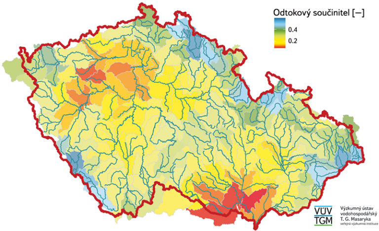 Hydrologická bilance a disponibilní vodní zdroje v České republice v ...